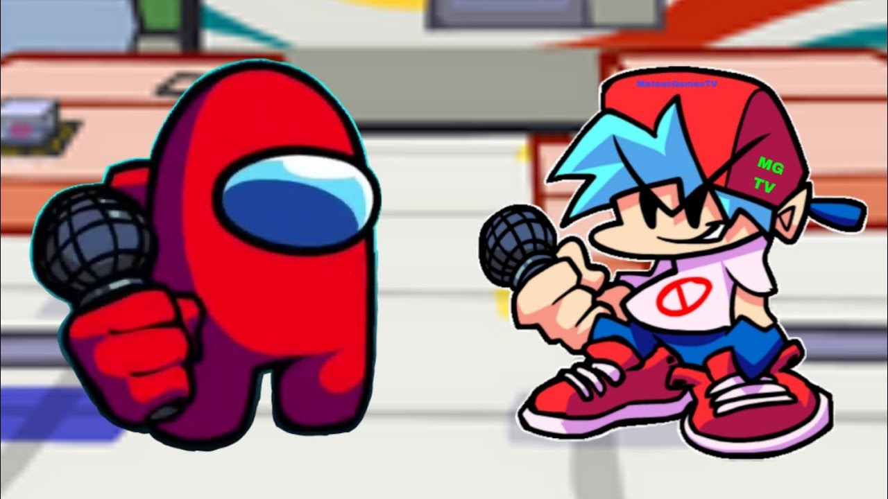 'New Guest' - FNF Stargazer. But Me & Red crewmate sing it (cover) (Ft ...