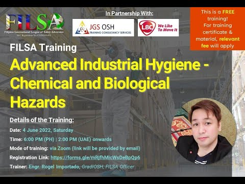 Advanced Industrial Hygiene Chemical and Biological Hazards - YouTube