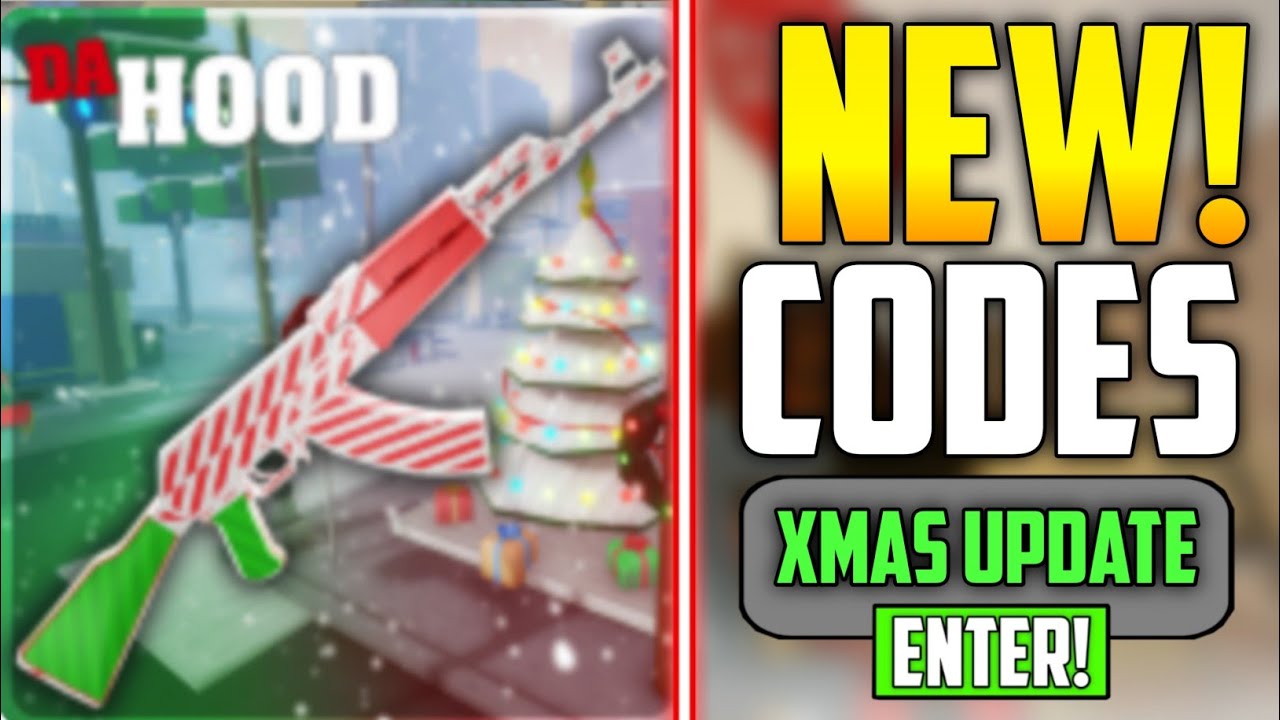 [CHRISTMAS] *NEW* WORKING CODES FOR DA HOOD 2022 | DA HOOD CODES 2022 ...