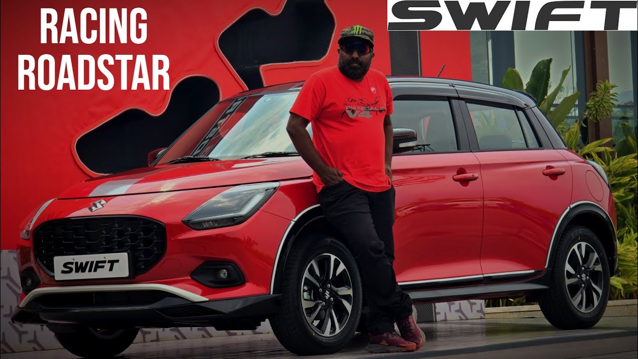 New Maruti Suzuki Swift Racing Roadstar Accessories Kit Feature - YouTube