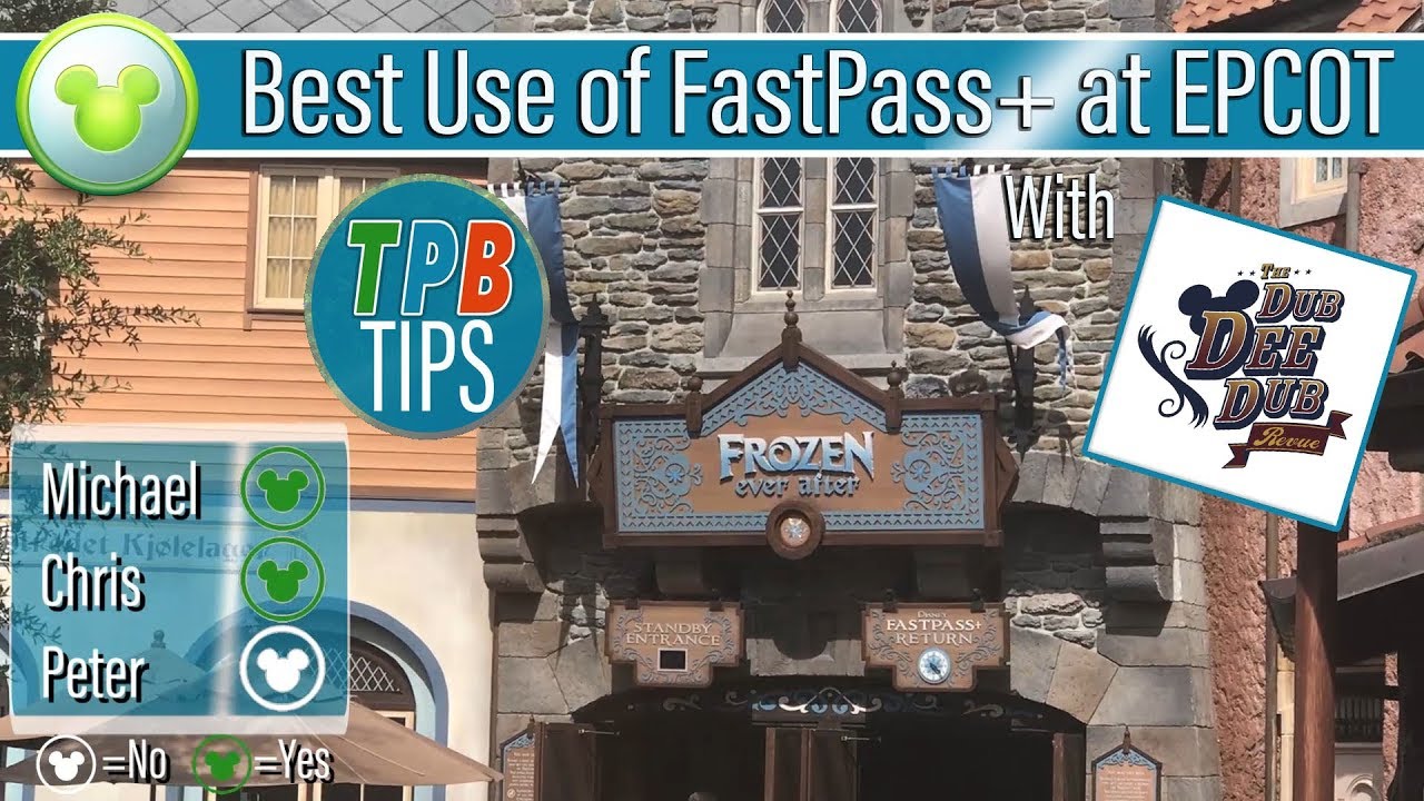 Best Use of Disney's FastPass+: EPCOT - YouTube