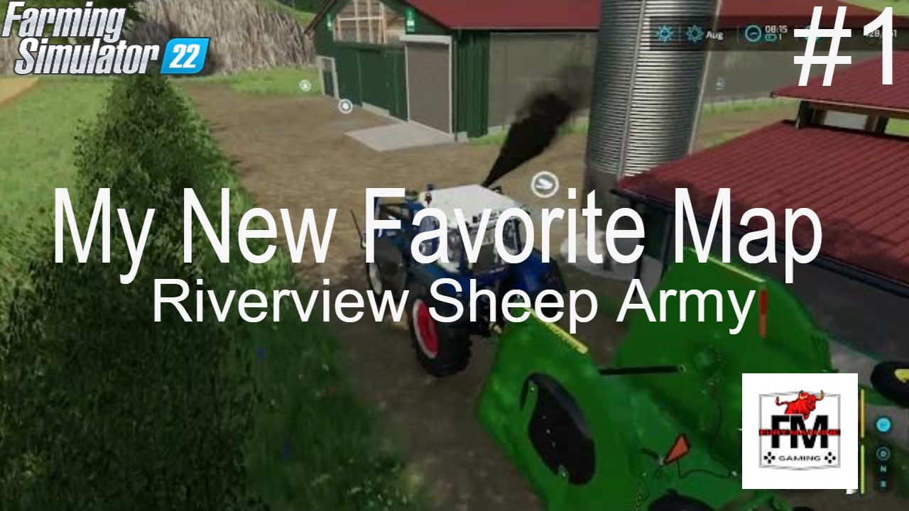 A Great Map| Fs22 Riverview Sheep Army| Ep1 - YouTube
