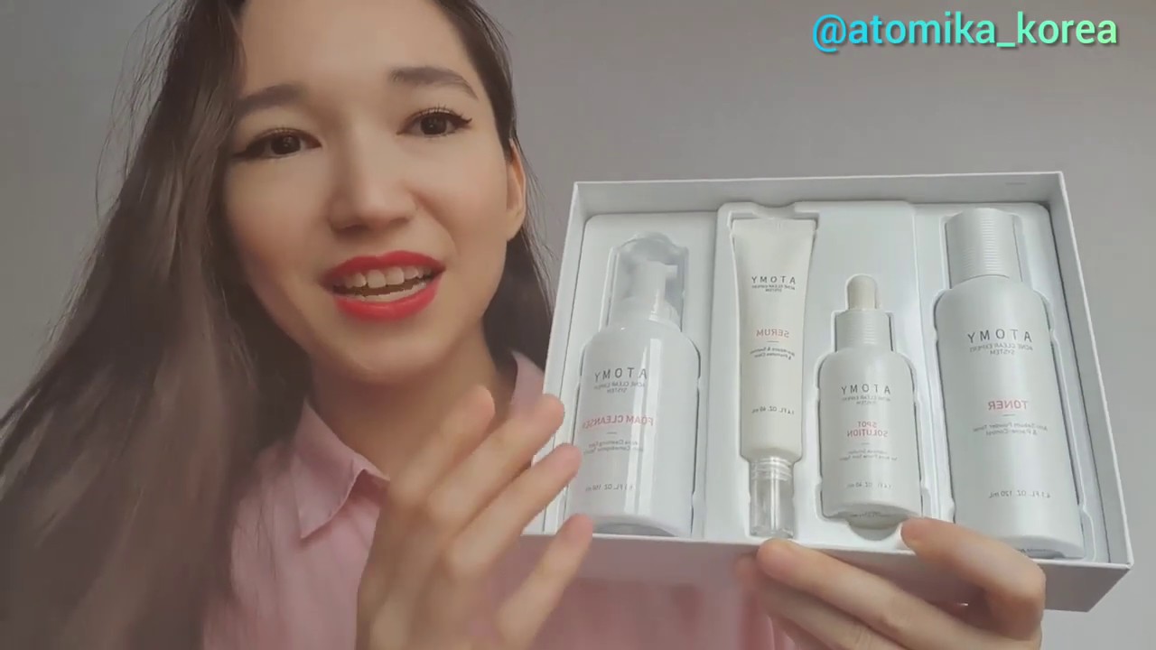 Система Атоми от акне ATOMY ACNE CLEAR EXPERT SYSTEM - YouTube