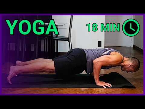 Yoga pra suar: 18 minutos de força e foco