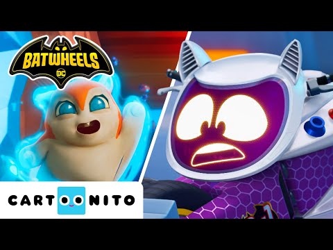 Badcomputer Takes Over! | NEW Batwheels | Cartoonito