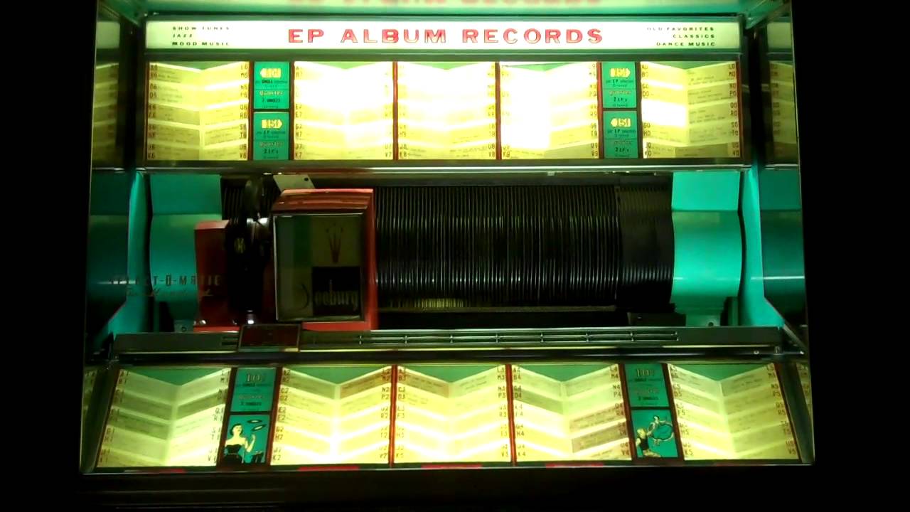 1958 Seeburg 201 Jukebox A - YouTube