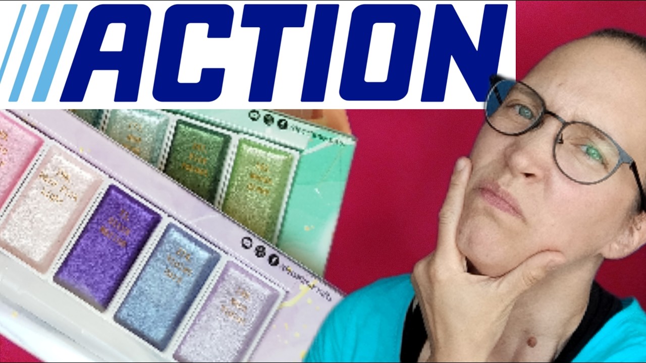 ACTION Metallic Wasserfarben können nix? - YouTube