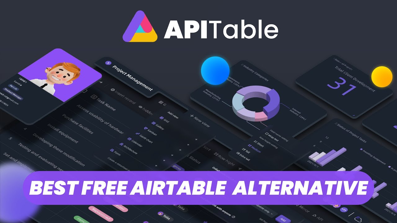 APITable: Free Open Source Visual Database - YouTube