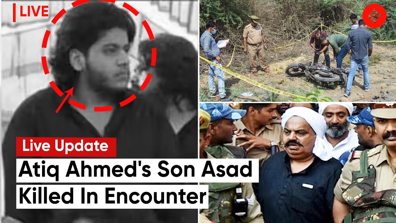 LIVE- Atiq Ahmed's Son Asad Ahmed Encounter: What Happened So Far - YouTube
