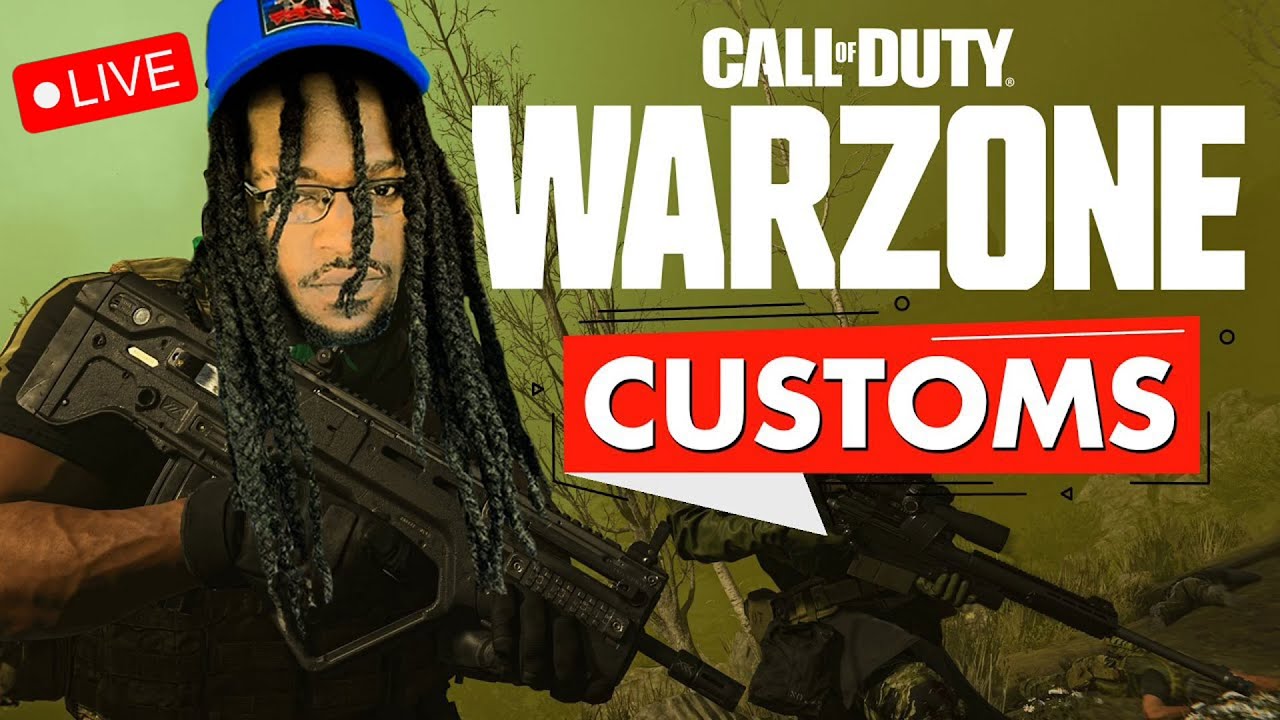 LIVE: Warzone Customs #rsgduk3 - YouTube