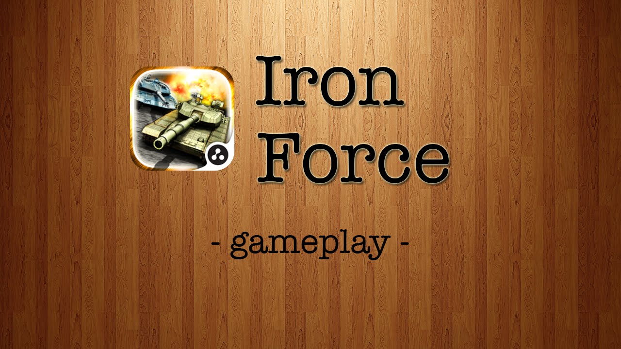 Iron Force [by Chillingo Ltd] - iPad Gameplay Trailer - YouTube