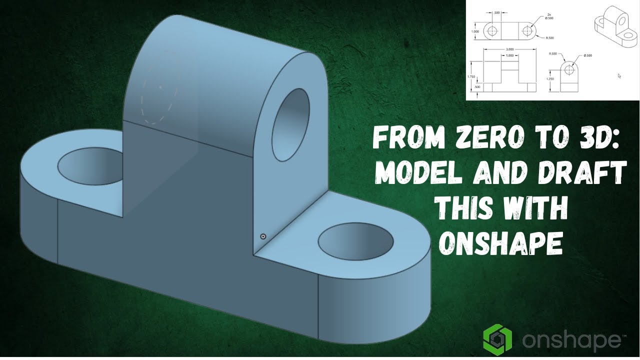 From Zero to 3D: Let's Model This with OnShape Step by Step 03 - YouTube