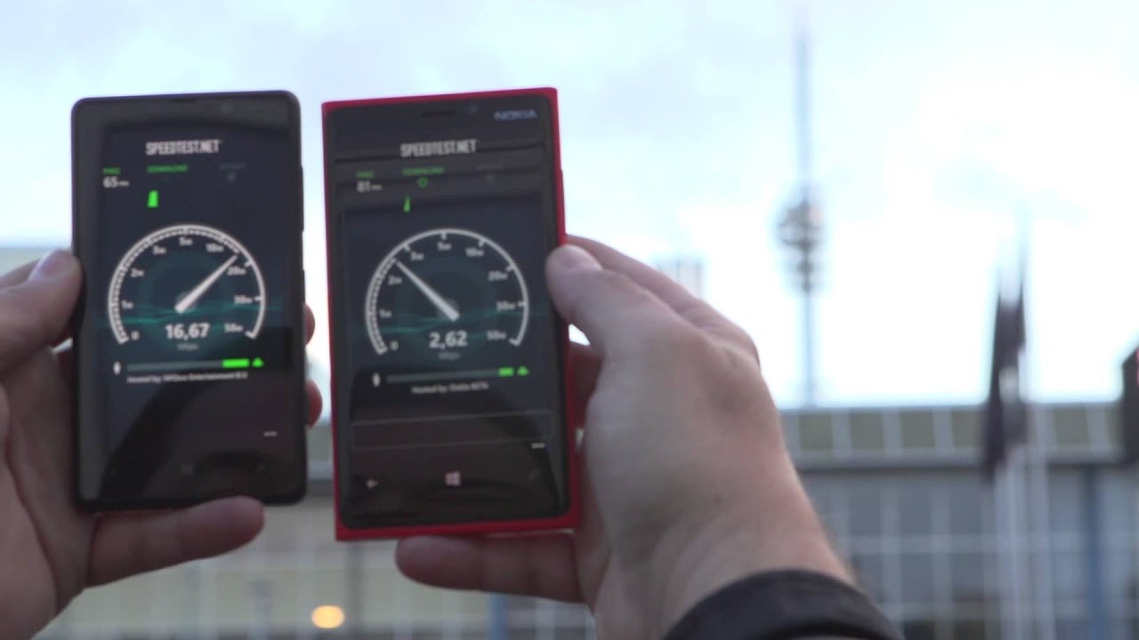 KPN 4G Test - YouTube