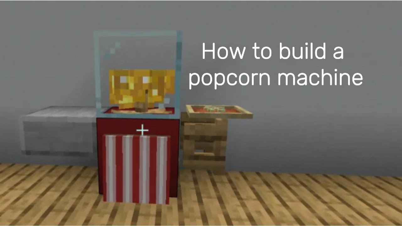 How to build a popcorn machine - YouTube