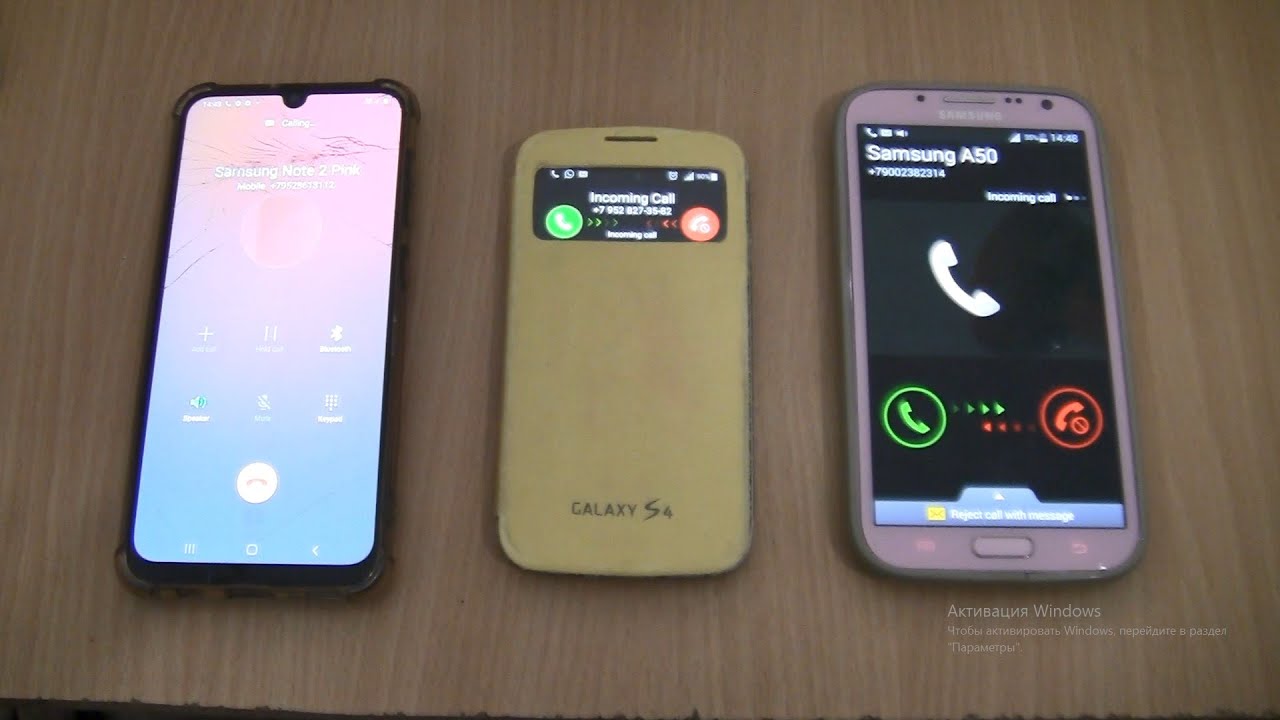 Over the Horizon Incoming+Outgoing call at the Same Time Samsung Galaxy ...