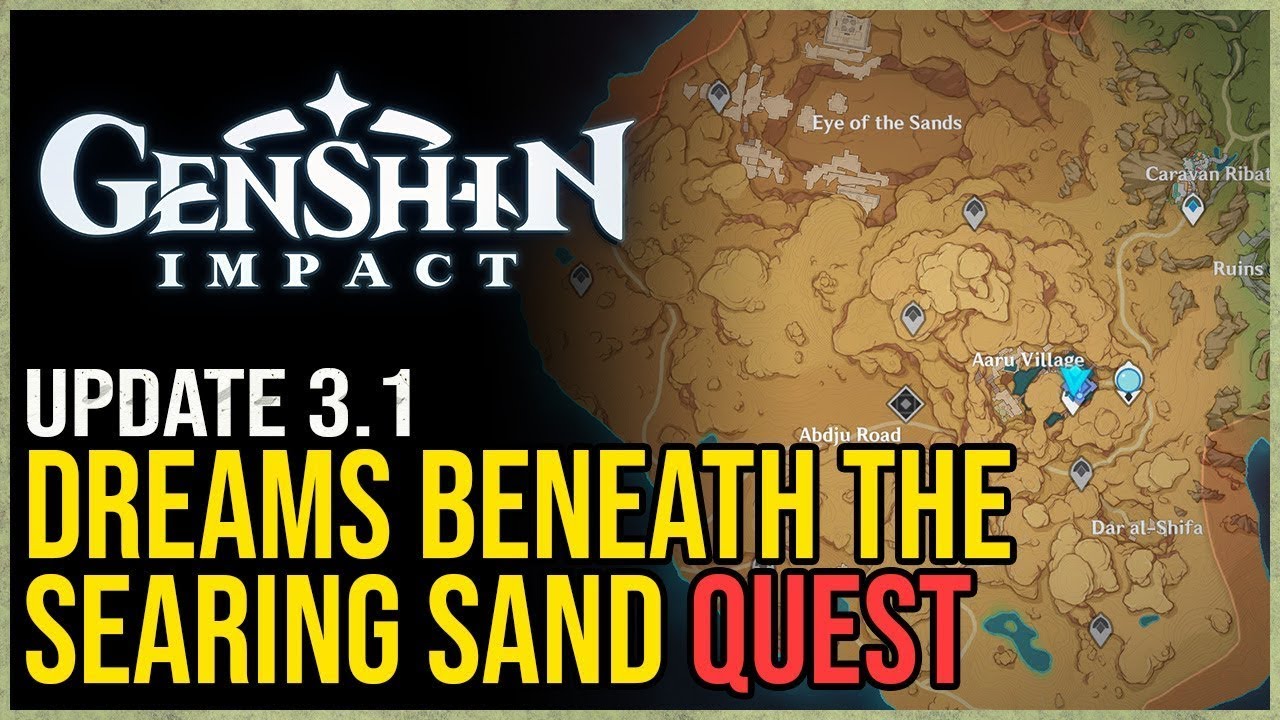 Golden slumber part 3 - Dreams beneath the searing sand - Gneshin ...