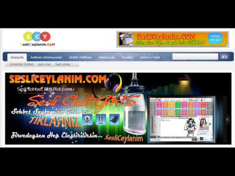 Sesliceylanim.com Kapi zili sesli ve görüntülü Sohbetin Tek adresi
