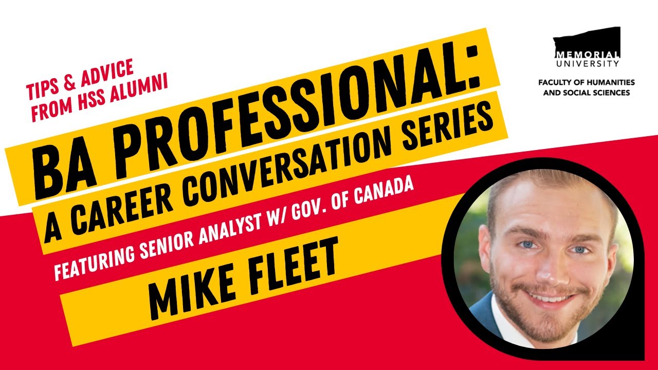 BA Professional: Mike Fleet (Senior Analyst, Gov. of Canada) - YouTube