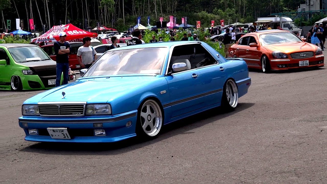 🚗 SEDAN CARs セダン軍団様 NJCF 2018 ノースジャパンカスタムフェスティバル - YouTube