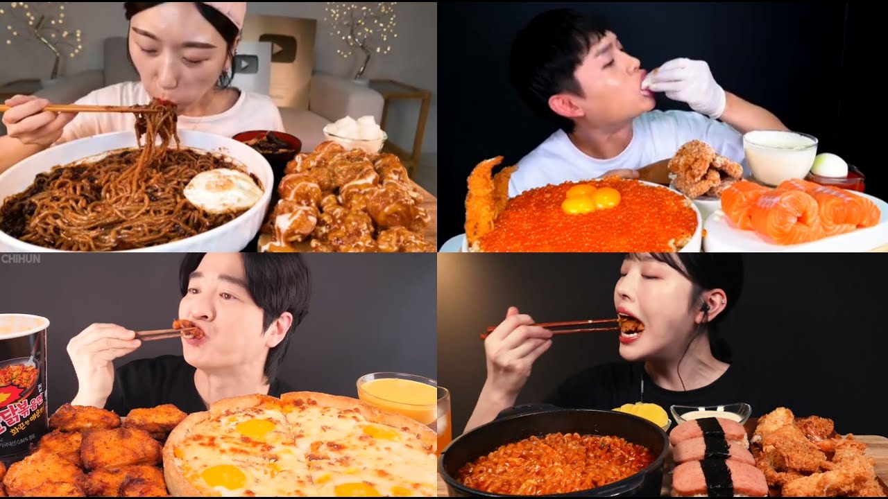 BEST KOREAN MUKBANGERS - YouTube