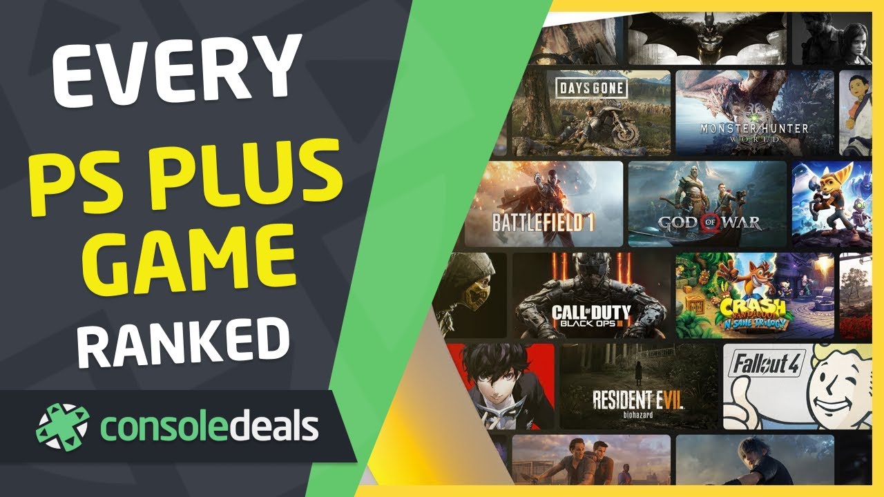 Ranking EVERY game in the PS Plus Collection on PS5 | Console Deals ...