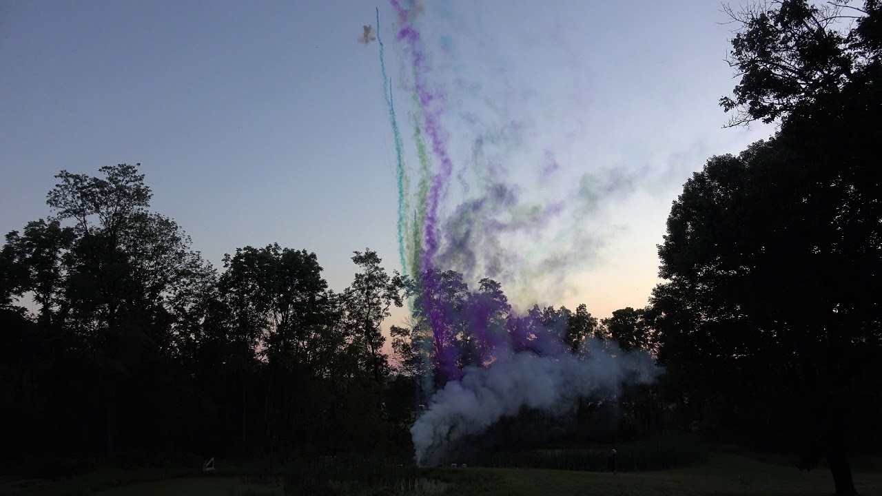 57 SHOTS OF SMOKING TRAILS AND SALUTES - YouTube