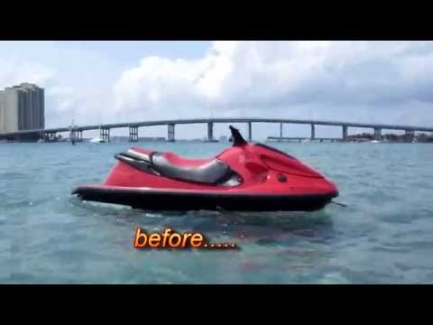 time to paint the waverunner - YouTube