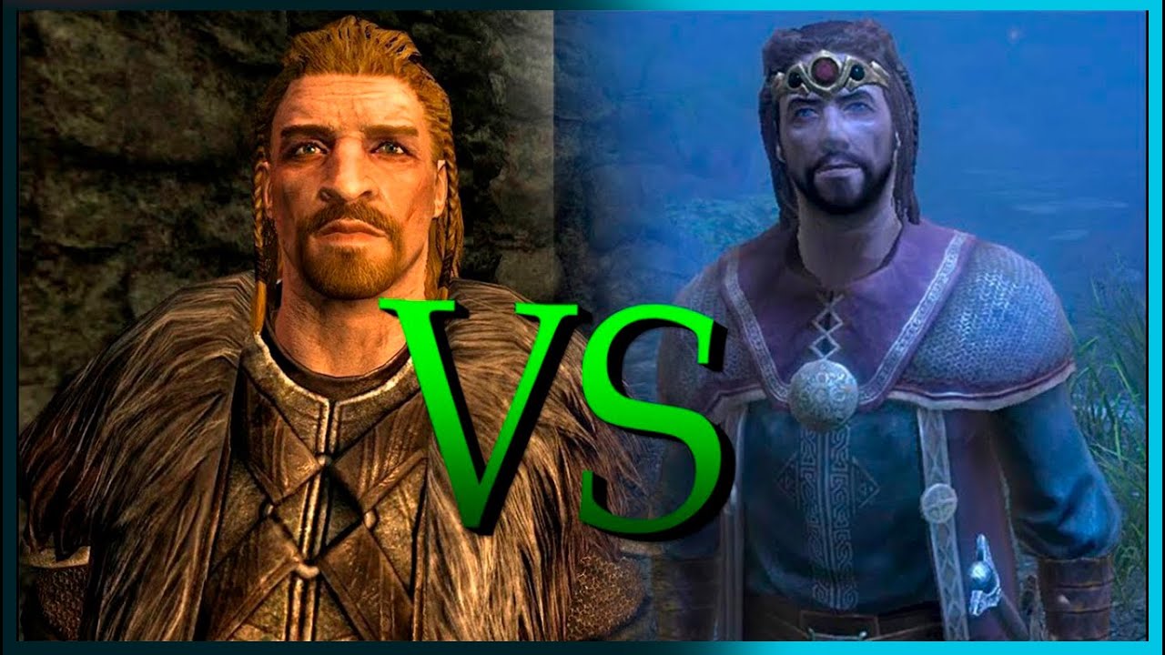 SKYRIM Ulfrik vs King Torygg Reconstruction of Combat | Битва СКАЙРИМ ...