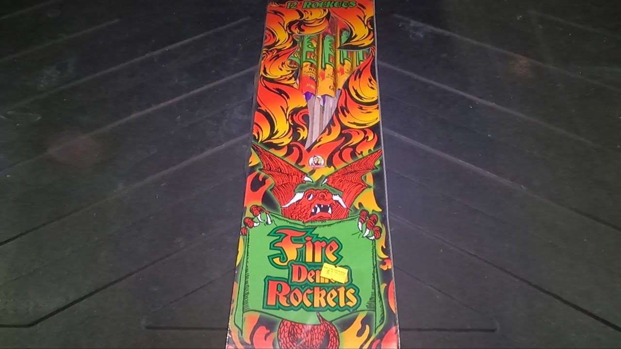 Let's Light Some Fire Demon Rocket Fireworks by Mad Hornet (Shelton ...
