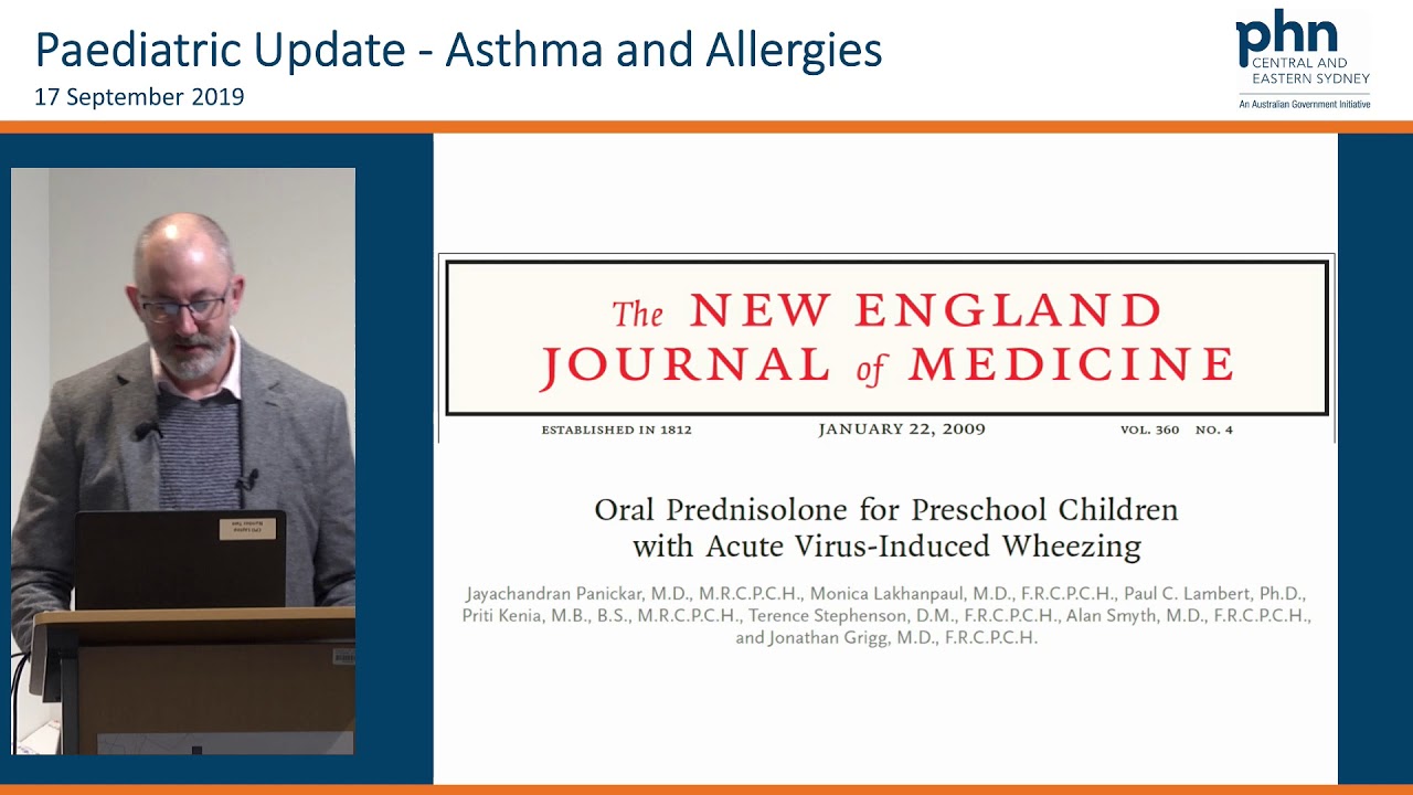 Paediatric asthma Dr John Widger - YouTube