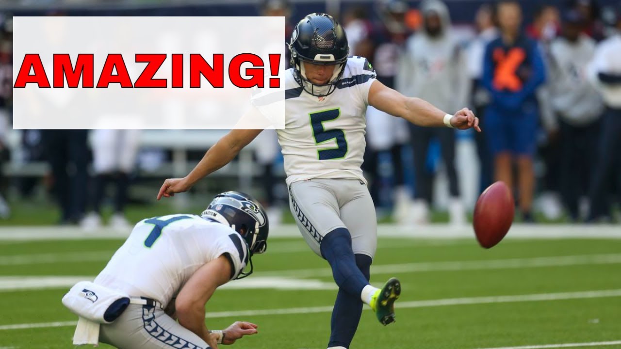 Jason Myers Professional NFL Kicker Form Review - YouTube
