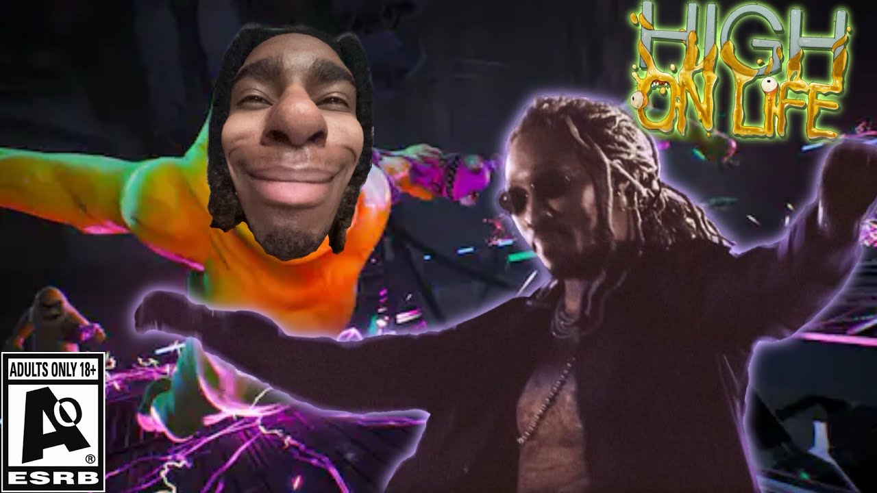 I Spent 15 HOURS at a ALIEN STRIP CLUB High On Life PART 4 - YouTube
