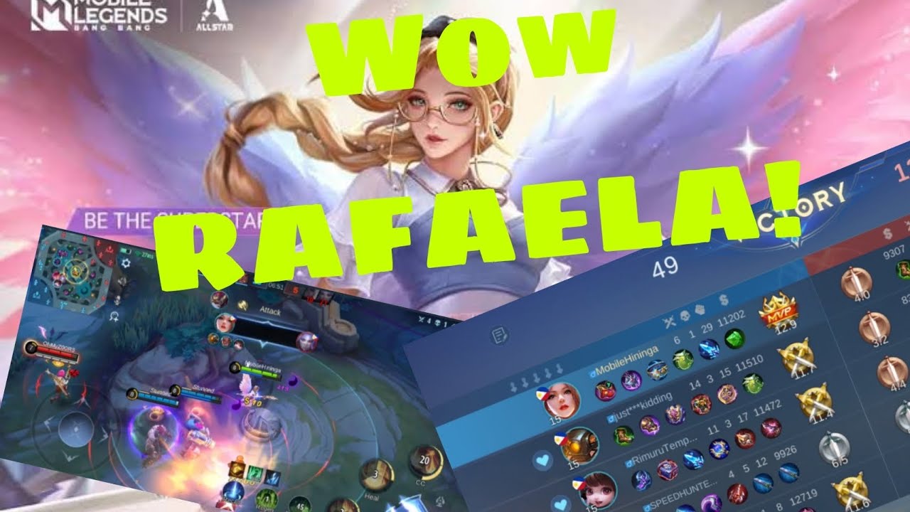 RAFAELA Basic rotation and gameplay l MobileHininga #mlbb # ...