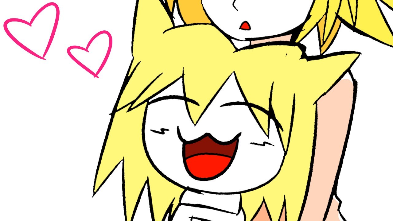 I tried drawing neco-arc - YouTube