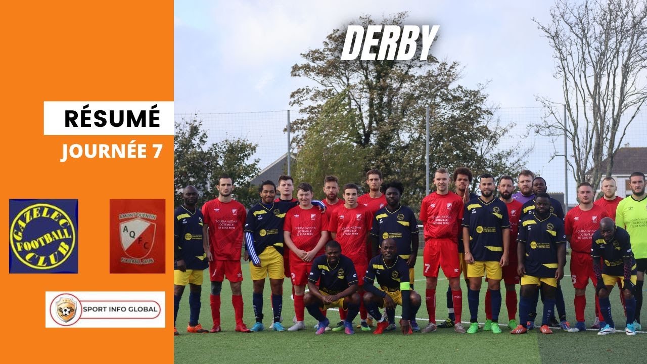 Résumé du derby entre GAZELEC FC et l' AMOUNT QUENTIN (1-0) - YouTube