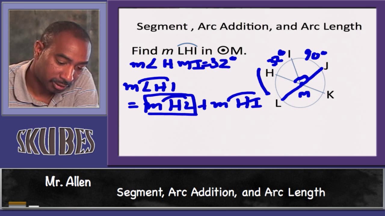 Segment Arc Addition and Arc Length - YouTube
