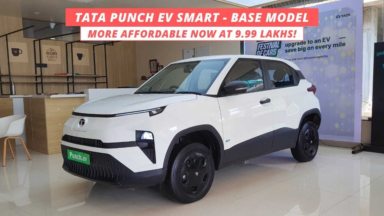 Tata Punch EV Base model 2025 Walkaround in Hindi | Tata Punch EV Smart ...