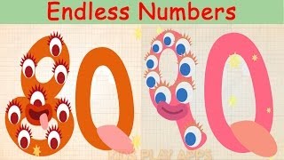 Endless Numbers App for Kids Counting 80 to 90 - YouTube