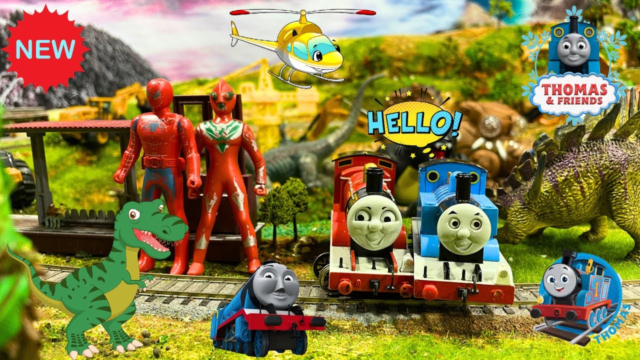 Kereta Thomas & Teman-Teman| James si Kereta merah dan Thomas si Kereta ...