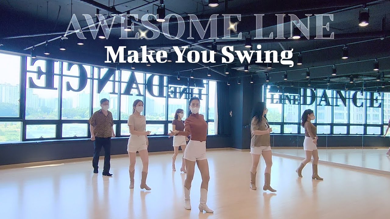 Demo- Make You Swing Line Dance(메이크 유 스윙)[Intermediate] - YouTube Music