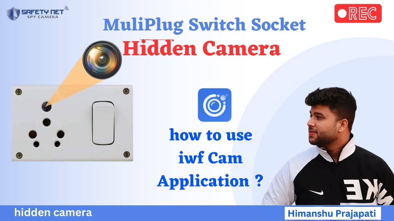 hidden camera in multiplug || small mini hidden camera in multiplug || safety net || how to use ...