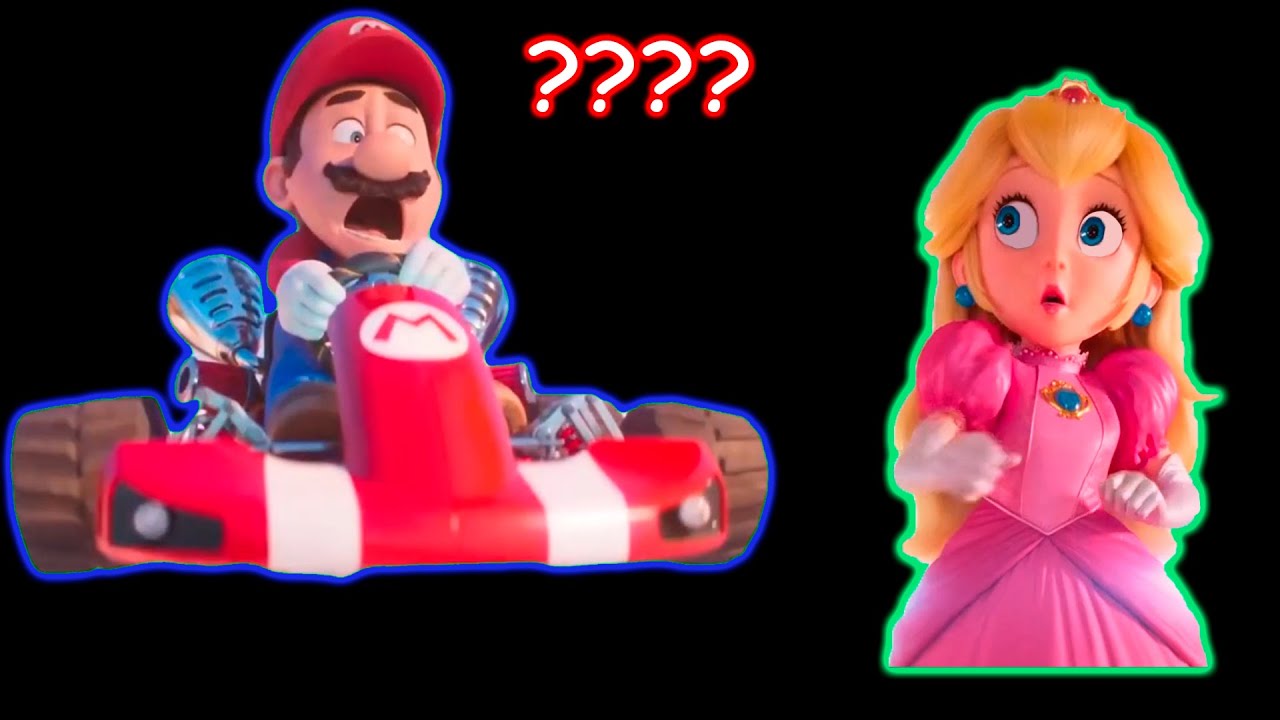 7 The Super Mario Bros Movie "Mario Car Crash "Sound Variations in 30 ...