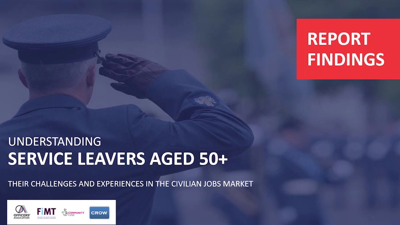 Report Findings | Understanding Service Leavers Aged 50+ - YouTube