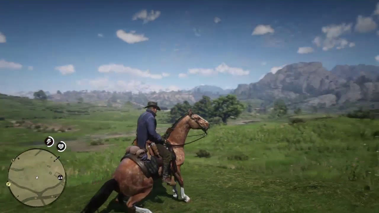 Red Dead Redemption 2 Grass Broken - YouTube