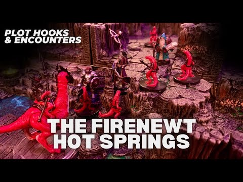 Firenewt Hot Springs - D&D Plot Hooks & Encounters - YouTube