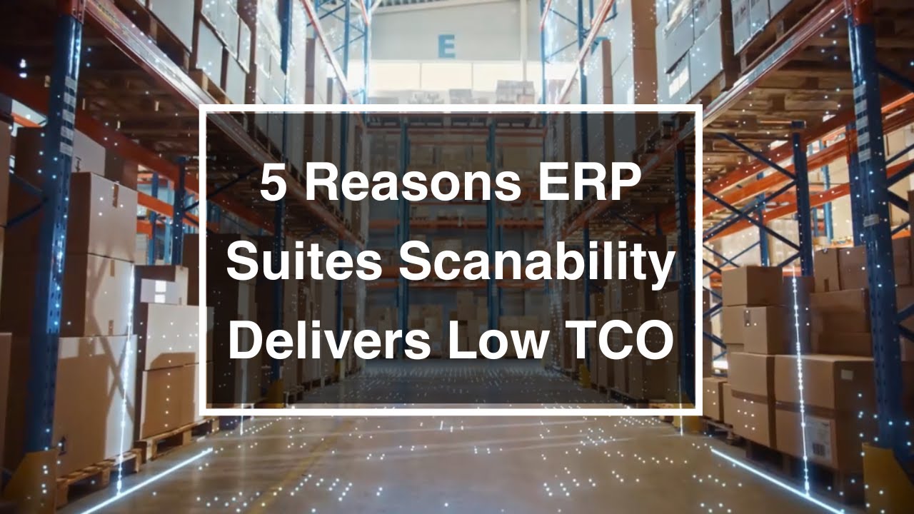 5 Reasons ERP Suites Scanability Delivers Low TCO - YouTube