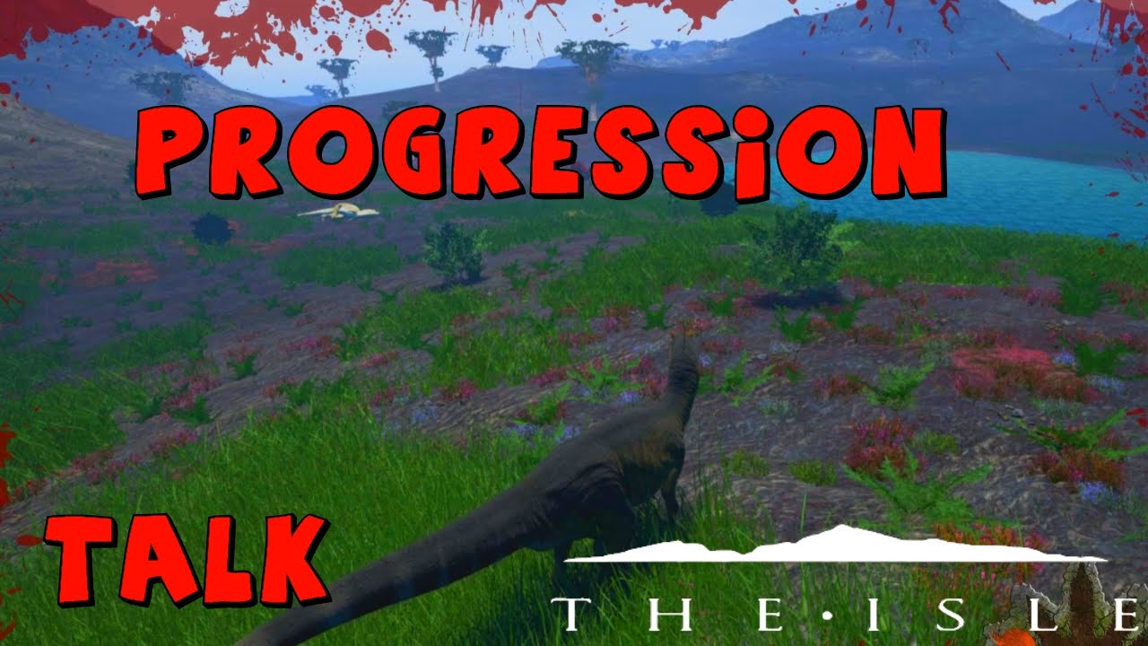 Progression System | The Isle Allosaurus Shenanigans & Progression System Sneak Peek - YouTube