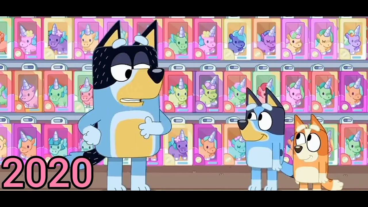 EVOLUTION OF BLUEY - YouTube