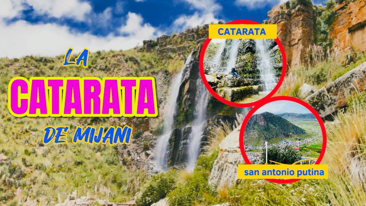 Conoce LAS CATARATAS DE MIJANI 📍ubicado en san Antonio de PUTINA-puno ...