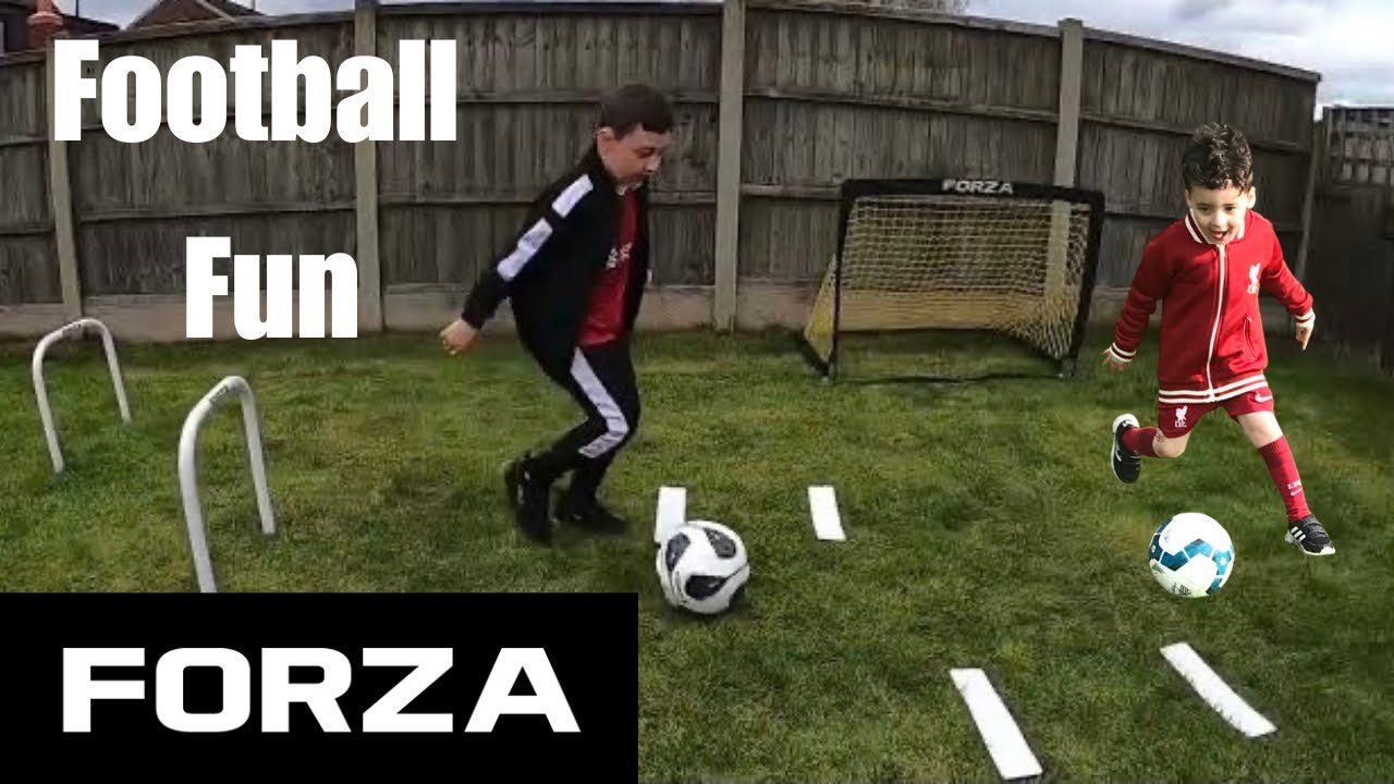 Fun Football Training Forza Pop Up Goals & Football Skills Training ...